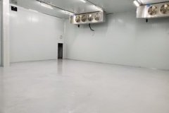Powder Cooler Storage Room, refrigeration equipment installed ...